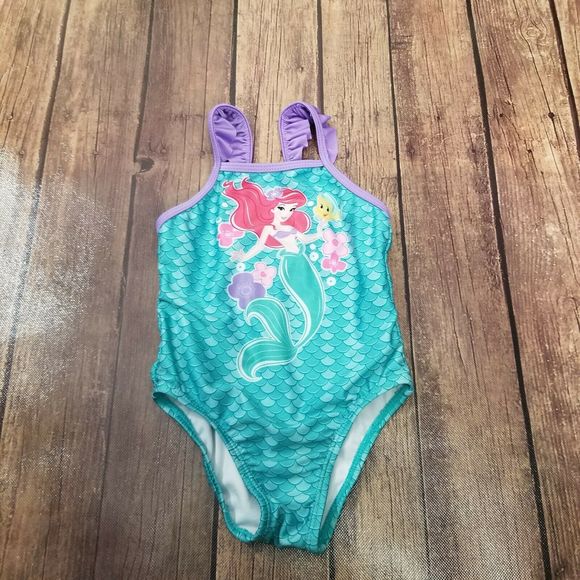 Disney Swim Disney Ariel One Piece Swimsuit 24 Mos Poshmark